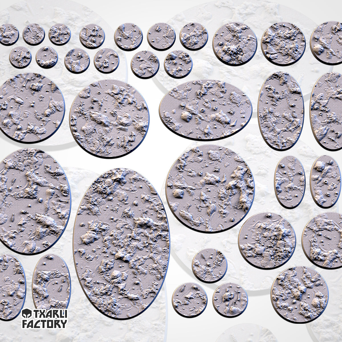 3D Printed Swamp Bases – Ashdown Prints