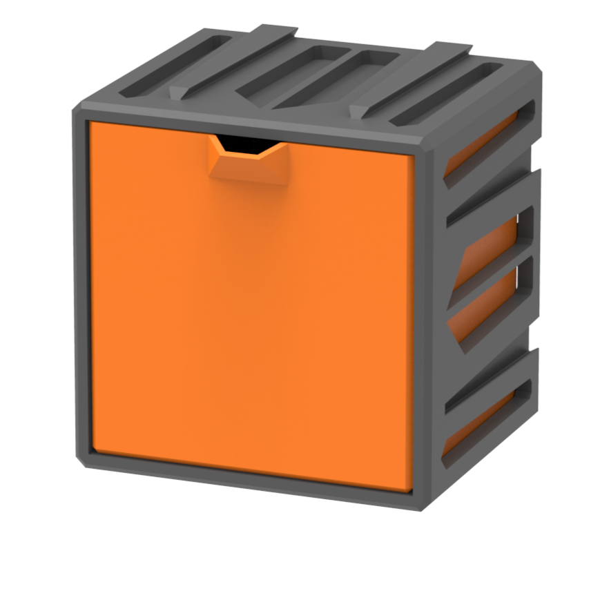 Cube Pro - Cube 1x1 with Drawer – Ashdown Prints
