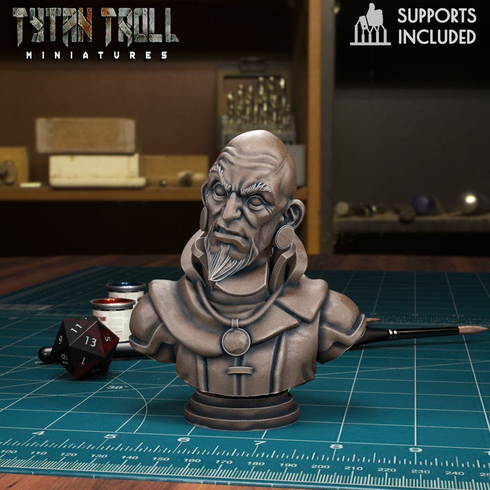 TytanTroll Miniatures: Curse of Strahd - Morden Kainen Bust – Ashdown ...
