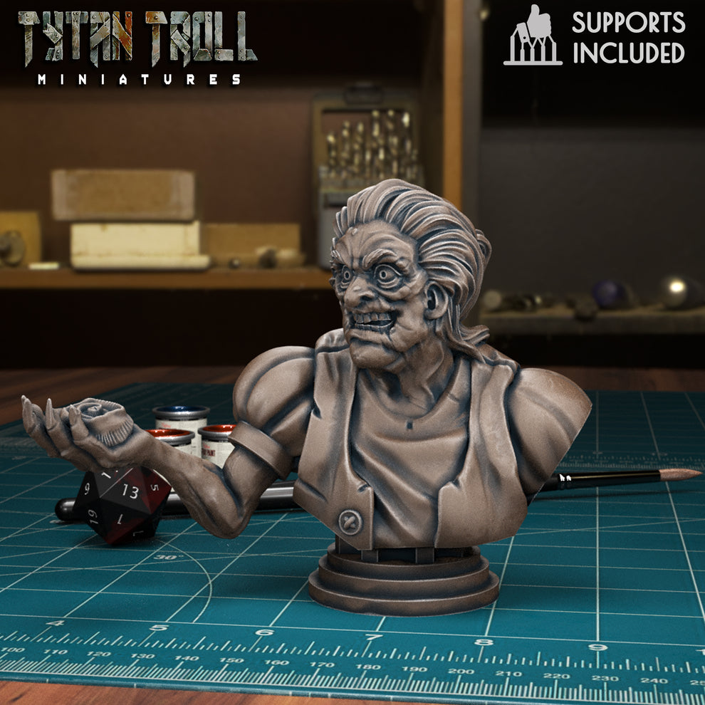 TytanTroll Miniatures: Curse of Strahd - Morgantha Bust – Ashdown Prints